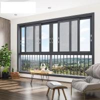 China Australian Standard Aluminum Sliding Window with Mosquito Net Modern Design for sale