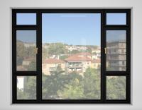 China 8-Way Seal European Style Thermal Break Aluminium Casement Windows for Soundproofing for sale