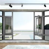 China 8-way Seal Hurricane Proof Standardized Production Aluminum Casement Windows Customized for sale