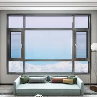 China American Producing Swing Open Aluminum Traditional Casement Windows in Classic Design for sale