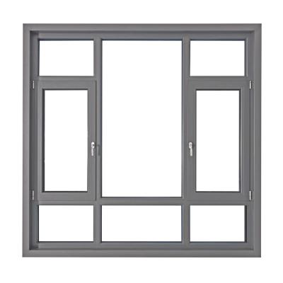 China Wind Pressure Resistance Level 9 Triple Glazed Casement Windows for Custom Production for sale