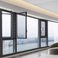 China Wind Pressure Resistance Level 9 Triple Glazed Casement Windows for Custom Production for sale