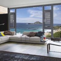 China Wind Pressure Resistance Level 9 Triple Glazed Casement Windows for Custom Production for sale