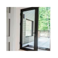 China Optional Colour Aluminum French Glass Doors for Home Office Patio Casement Entry for sale