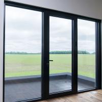 China Optional Colour Aluminum French Glass Doors for Home Office Patio Casement Entry for sale