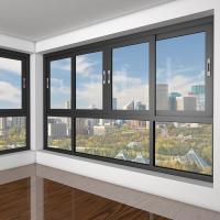 China 6mm Overlapping Length Aluminium Three Track Sliding Windows for Advanced Designs for sale