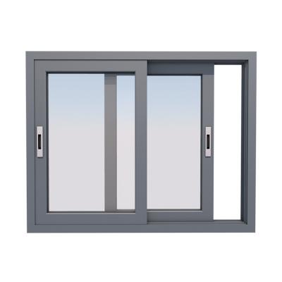 China SKATE 85 Series Sliding Window Aluminium Small Glass Window for Durable Air Tightness for sale