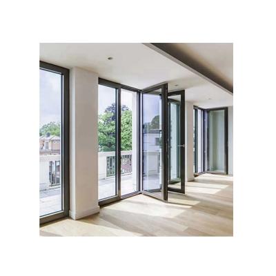 China Australian Standard Aluminum French Door Minimalist Design Exterior Double Glazing for sale