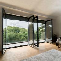 China Australian Standard Aluminum French Door Minimalist Design Exterior Double Glazing for sale