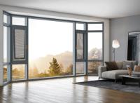 China Australian Standard Aluminum Residential Casement Windows with Folding Screen Feature for sale