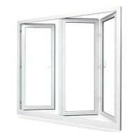 China Finished Surface Modern Commercial Bifold Doors with Tempered Glass and Low-E Glazing for sale