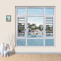 China Bedroom Casement Windows with Wind Pressure Resistance Level 9 from Original Design Window for sale