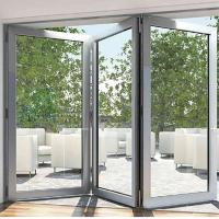 China Rolling Pull Opening Method Glass Folding Door for Global Window Original Suppliers for sale