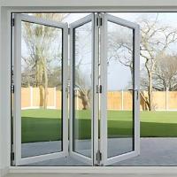 China Rolling Pull Opening Method Glass Folding Door for Global Window Original Suppliers for sale