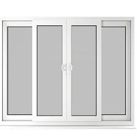 China Standardized Production Living Room Sliding Door in Waterproof and Optional Colour for sale