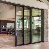 China Standardized Production Living Room Sliding Door in Waterproof and Optional Colour for sale