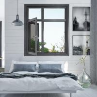 China European Standards Thermal Break Aluminum Casement Window Manufactured with Aluminum for sale
