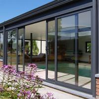 China Standardized Production Living Room Sliding Door in Waterproof and Optional Colour for sale