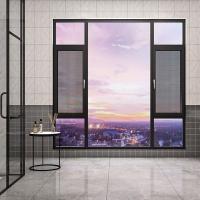 China European Standards Thermal Break Aluminum Casement Window Manufactured with Aluminum for sale