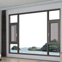 China Custom Design Horizontal Casement Windows Affordable Prices for Commercial and Residential for sale