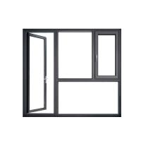 China Offers Aluminium Ultra Slim Casement Windows with Stainless Steel Screen Netting Material for sale
