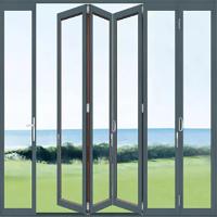 China 10 Sealing Layers Modern Style Bi Folding Door for Standardized Production Needs for sale