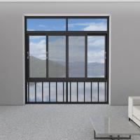 China Waterproof Passive Aluminium Glass Sliding Windows with Level 9 Wind Pressure Resistance for sale