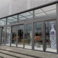 China 10 Sealing Layers Aluminum Sliding Door ISO9001 Certified for Production Capacity for sale