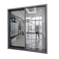 China 10 Sealing Layers Aluminum Sliding Door ISO9001 Certified for Production Capacity for sale