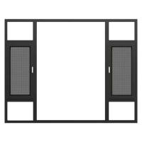 China SKATE 75 Casement Windows for Mass Production of Air Tightness Level 8 Villa Houses for sale