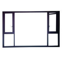 China Aluminium Thermal Break Casement Windows in Traditional Design with Swing Open Style for sale