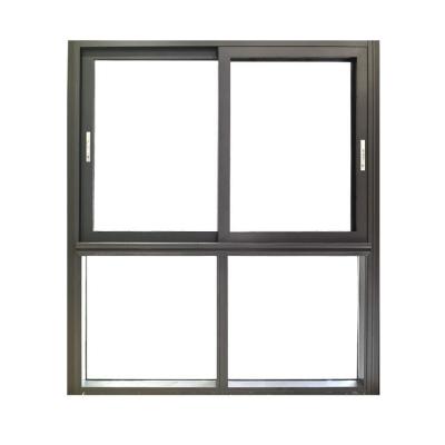 China Soundproofing Function Custom Aluminium Sliding Windows with Tilt and Turn Opening Mode for sale
