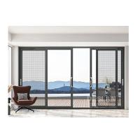 China 10 Sealing Layers Finished Aluminum Alloy Casement Doors For Customized Facade Solution for sale