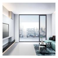 China European Style Aluminum Alloy Casement Door Minimalist Design and Triplex Glass Upgrade for sale