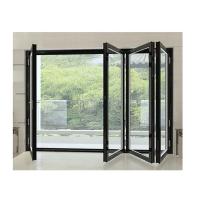 China European Style Aluminum Alloy Casement Door Minimalist Design and Triplex Glass Upgrade for sale
