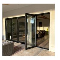 China Skate Interior Thermal Break Casement Doors with Wide Swing Frame and Double Glazing for sale