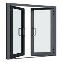 China Thermal Break Aluminum Alloy Casement Doors for Skate Interior Heat Insulation Coefficient for sale
