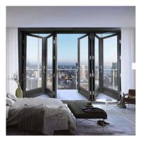 China Waterproof SKATE large scale aluminium sliding door with wide frame and double glazed for sale