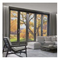 China Waterproof SKATE large scale aluminium sliding door with wide frame and double glazed for sale