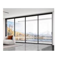 China Facade Decoration Solution 70mm Aluminum Sliding Door for Service Apartment Townhouse for sale