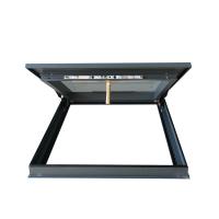 China Simple Design Custom Aluminium Tempered Glass Skylight Windows for Australian Standard for sale