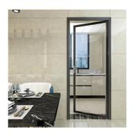 China Upgrade to Triplex Glass Skate Thermal Break Double Glazed Aluminum Casement Doors for sale