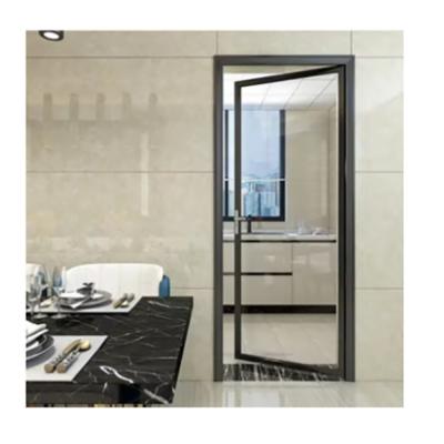 China Upgrade to Triplex Glass Skate Thermal Break Double Glazed Aluminum Casement Doors for sale