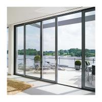 China Minimalist Design Style Aluminum Alloy Sliding Doors For Exterior Environment for sale