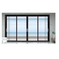 China Minimalist Design Style Aluminum Alloy Sliding Doors For Exterior Environment for sale