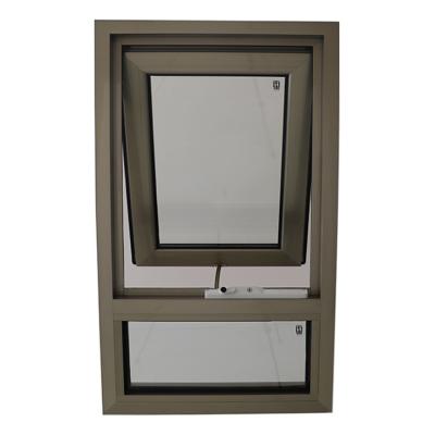 China European Style Custom Aluminium Commercial Awning Windows with Heat Insulation Strip for sale