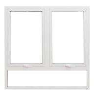 China European Style Custom Aluminium Commercial Awning Windows with Heat Insulation Strip for sale