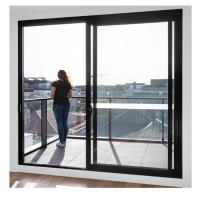 China Wide Frame Double Glazed Sliding Door And Minimalist Design Style With Aluminum Alloy for sale