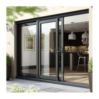 China Hotel Apartment Sliding Glass Doors System with Finished Surface and Energy Efficiency for sale