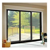 China Exterior Sliding Glass Doors With Aluminum Alloy Main Material Form for sale